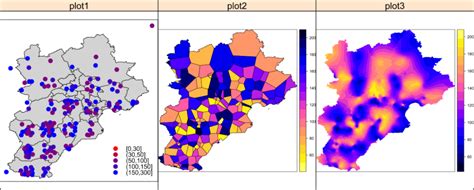 语言simper分析结果 r语言、meteoinfo、python和arcgis的kriging、idw空间插值结果的对比分析
