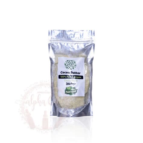 Jual Organic Cocoa Butter 300gram Bahan Diy Essential Oils Shopee Indonesia