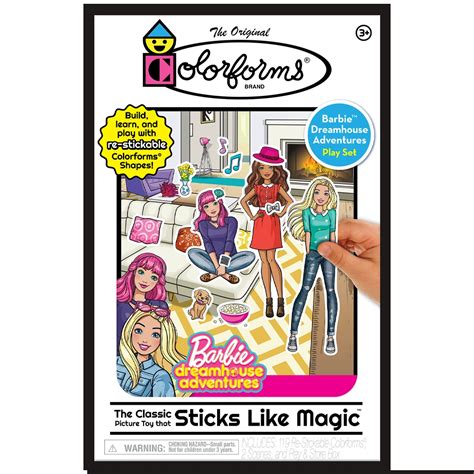 Colorforms Barbie Dreamhouse Adventures Play Set Barbie Wiki Fandom