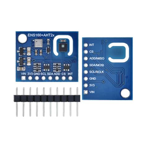 Sensor De Dióxido De Carbono Calidad De Aire Temperatura Y Humedad Ens160 Aht21 ElectrÓnica