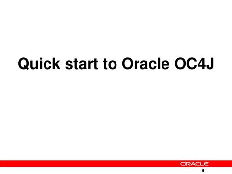 Ppt Oracle Application Server Migrating To Oc4j Self Validation Tech Guide Powerpoint