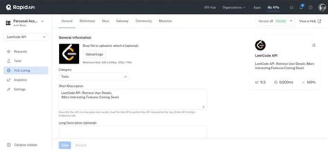 How To Publish Any Api On Rapid Api Platform Geeksforgeeks