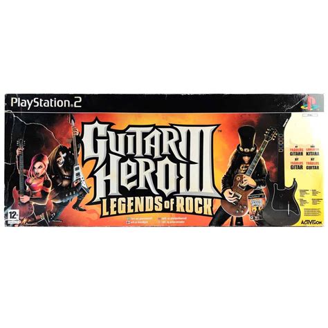 Guitar Hero Iii Legends Of Rock Wireless Guitar Bundle Ps2 Wts
