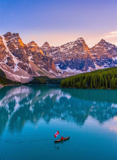 On Lake Banff Wandeltocht Banff Nationaal Park Creating Stories