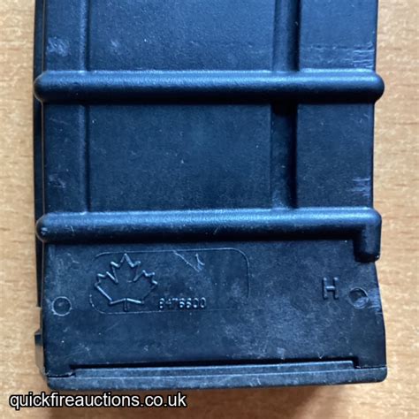 Original Canadian Diemaco 30 Round Magazine For The 556mm C7 Assault Rifle