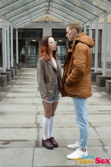 18 Year Old Nerd Lottie Magne Gets Her Innocent Pussy Banged Deep On