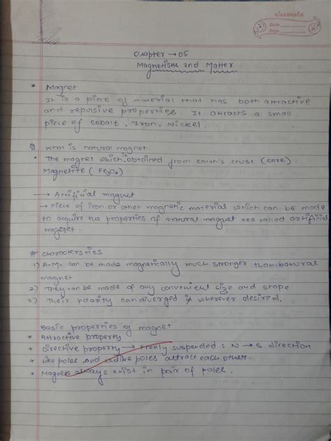 Physics Handwritten Notes Pdf