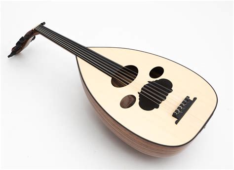 Handmade Arabic Oud With Internal Pickup Walnut Ethnic Musical