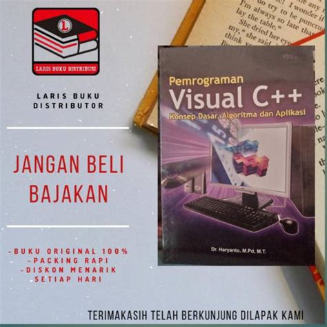 Jual Buku Pemograman Visual C Konsep Dasar Algoritma Dan Aplikasi
