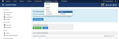 Add A Custom Debug Module Position In T3 Framework As Per Joomla Standard