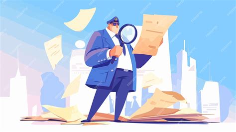 El Concepto De Investigación Confidencial Del Detective Que Tiene