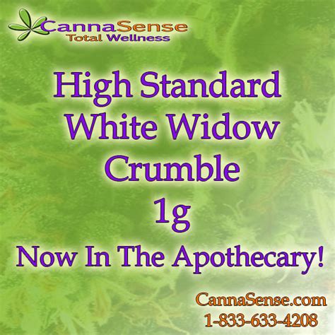 High Standard White Widow Cannasense