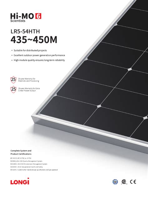 Fisa Tehnica Panou Fotovoltaic Pdf