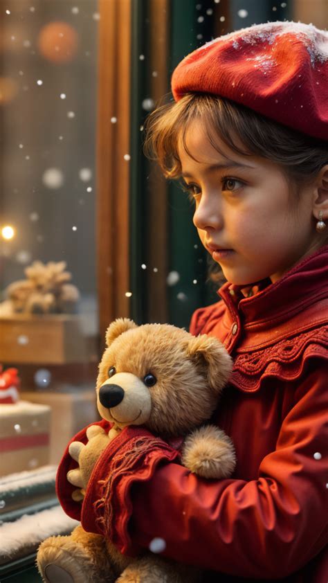 Cute Girl Wallpaper 4k Christmas Eve