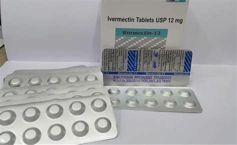 12mg Wormectin Ivermectin Tablet At ₹ 96strip Of 10 Tablets