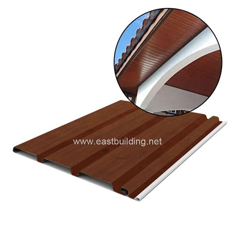 Under Eaves Outdoor Plastic Tile Cladding U Groove Pvc Wall Panels