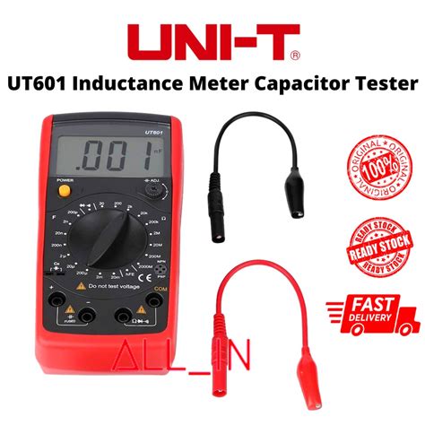 Uni T Ut601 Inductance Capacitance Meter Capacitor Tester Shopee Malaysia