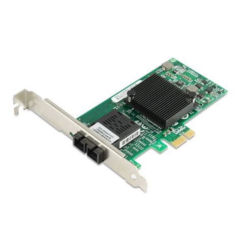 pcie gigabit ethernet fiber network interface card pci express x1
