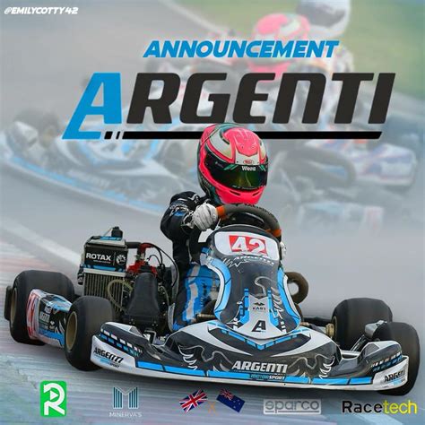 📣🚨 Announcement Racing With Argenti Emily Cotty Racing