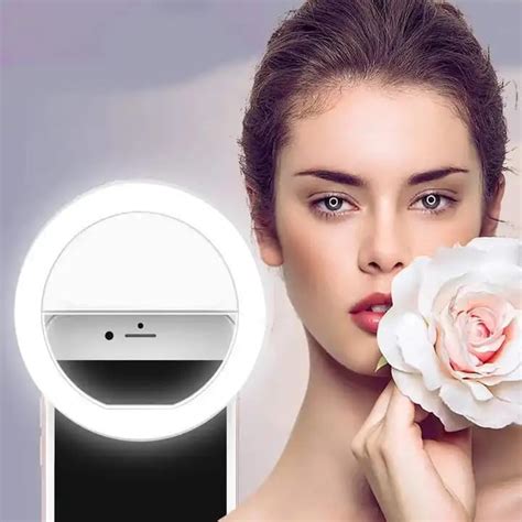 Selfie Ring Light For Iphone Rechargeable Battery
