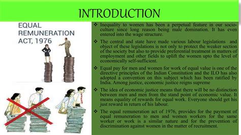Equal Remuneration Act1976 Pptx