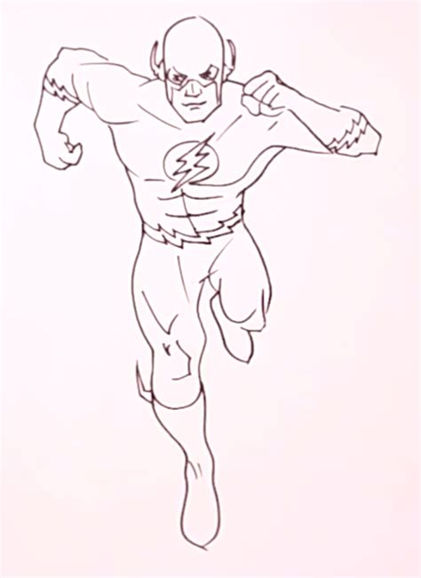 The Flash Art Drawing