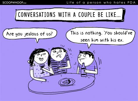 If Youre Allergic To PDA These Illustrations Will Totally Have You Screaming Thats So Me