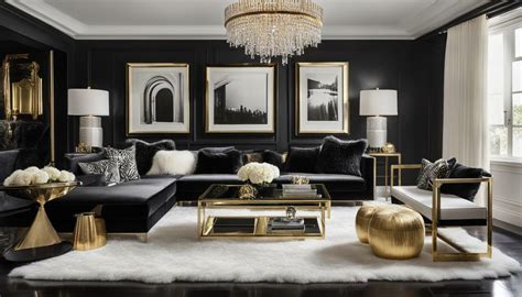 Old Hollywood Glam Living Room