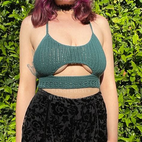 Peek A Boob Top Etsy