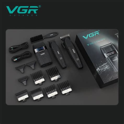 Vgr Hair Trimmer Professional Clippers Cordless Hair Clipper Electric Clippers 9000 Rpm