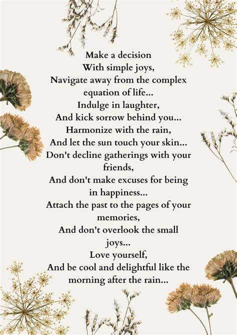 Simple Joys Inspirational Quotes