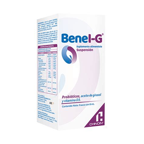 Benei G Suplemento Alimenticio Suspension Frasco Con 8 Ml Farmacias Klyns