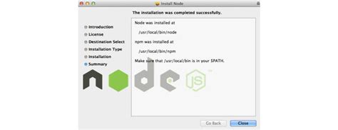 If Node Isnt Installed You Can Download A GUI Installer From Nodejs Org And Follow The