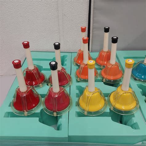 Yahoo オークション 良品 ゼンオン ミュージックベル ハンドベル C4