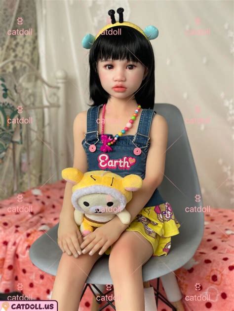 ตุ๊กตายางเด็ก น่ารัก Catdoll หัวซิลิโคน 108 Cm Sabrina Loving Doll ラブドール