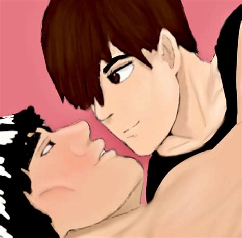 Rule 34 After Sex Blush Brown Eyes Brown Hair Married Couple Might Guy Naruto Oc Original