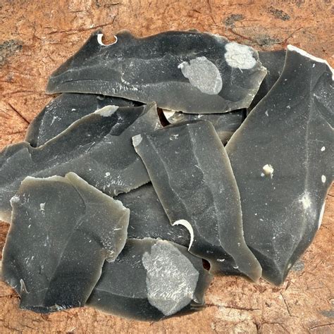 Neolithic And Bronze Age Flint Flakes Set Of 10 Will Lord Of The
