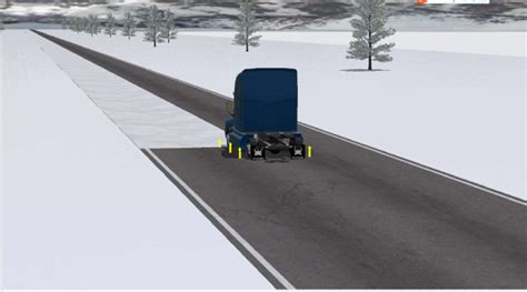 Split Mu Straight Road The Yellow Arrow Represents The Force On The Download Scientific