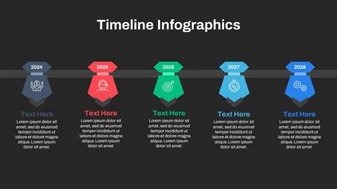 Free Timeline Infographics Deck Slidebazaar