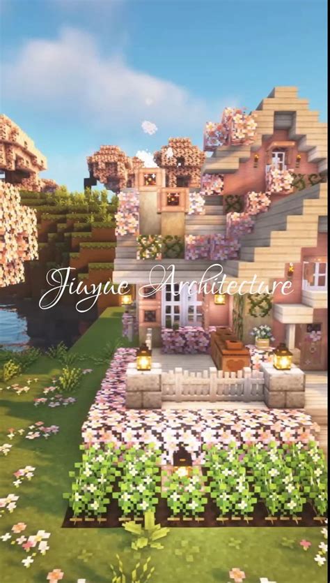 Minecraft Cherry Blossom Cottage Goddessofcrows Mizunos Resource Pack