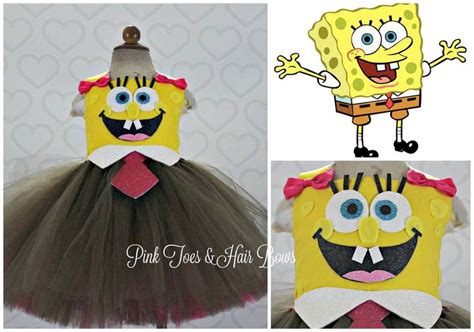 Spongebob Dress Spongebob Tutu Dress Spongebob Costume Spongebob