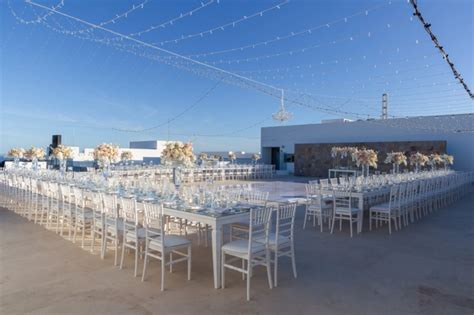 Rooftop Terrace Wedding Venue Garza Blanca Resort And Spa Los Cabos