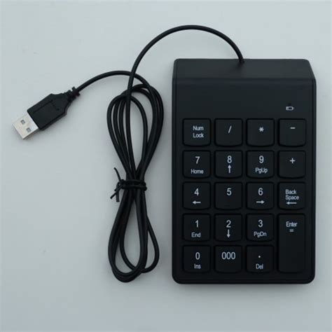 Usb 19 Keys Numeric Keyboard Look4computer