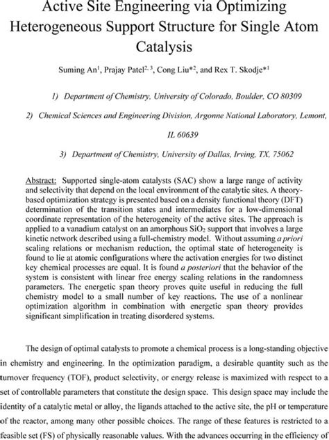 Active Site Engineering Via Optimizing Heterogeneous Support Structure