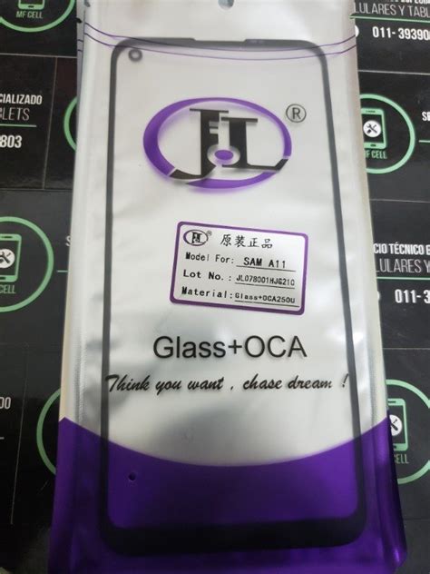 Vidrio Glass Sam A11 Oca Mfcell