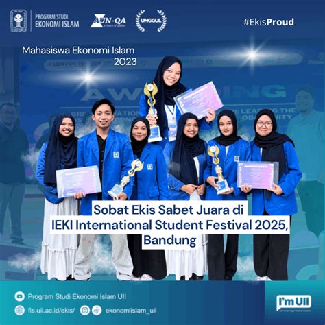 Sobat Ekis Sabet Juara Di Ieki International Student Festival 2025