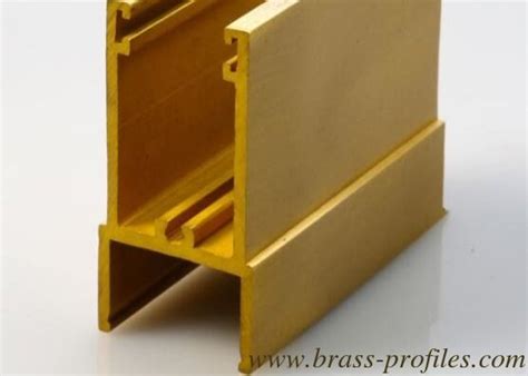 Brass Extruding H Sections On Sales Quality Brass Extruding H Sections Supplier