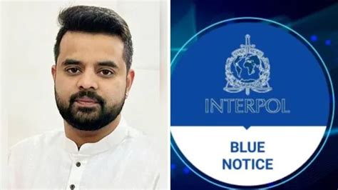 Blue Corner Notice Issued Against Prajwal Revanna What Is It Explained