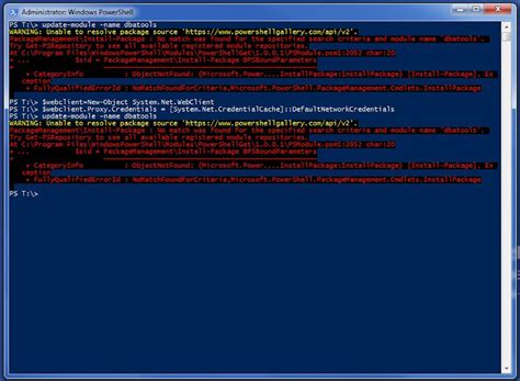 Powershell And Corporate Proxy