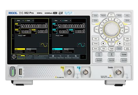 Rigol Dg800 Pro Series Arbitrary Waveform Generators Electro Meters